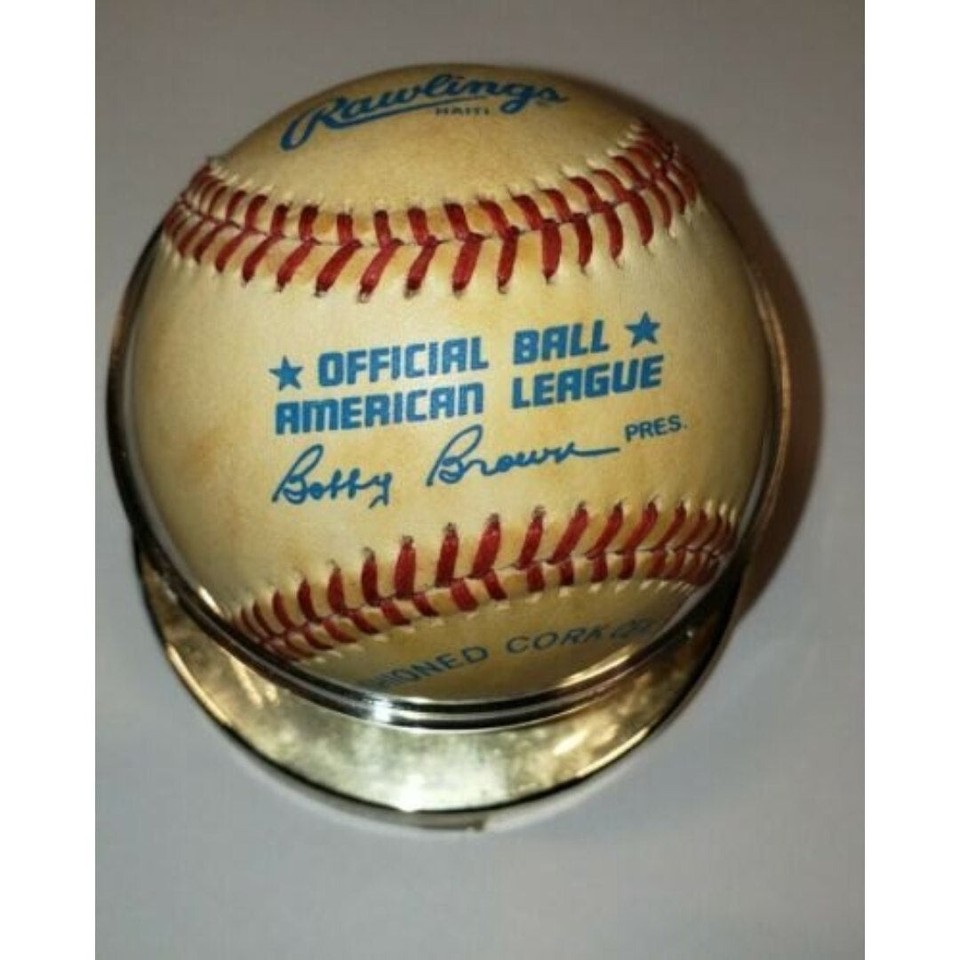 Bret Saberhagen - Official AL AUTOGRAPHED Baseball - KC Royals - Cy ...