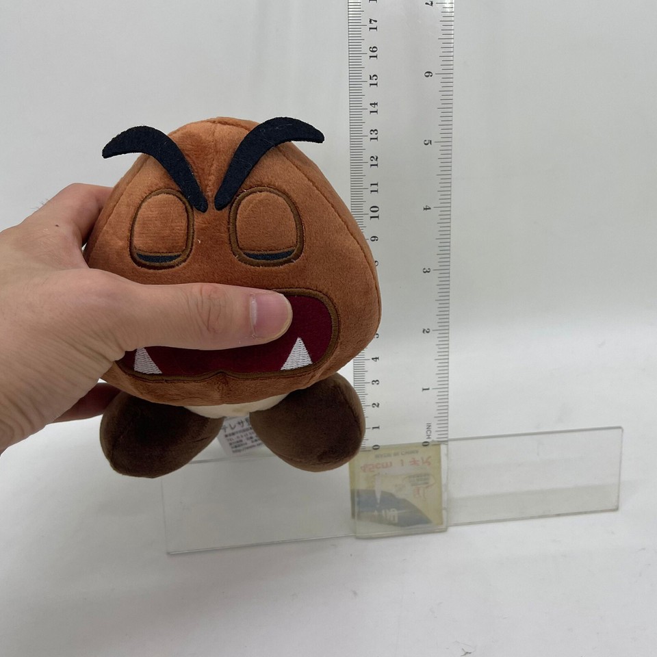 Super Mario Bros. Wonder Sleepy Goomba Plush Soft Toy Doll Teddy 5.5 ...