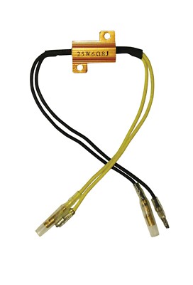Bike It LED Motorcycle Motorbike Indicator Resistor 25W 6Ohm | eBay