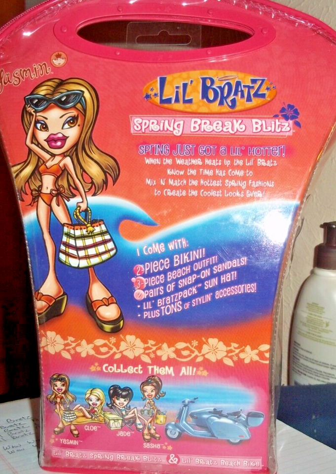 LIL BRATZ SPRING BREAK BLITZ YASMIN REAL MIX AND MATCH INCLUDES 20 ...