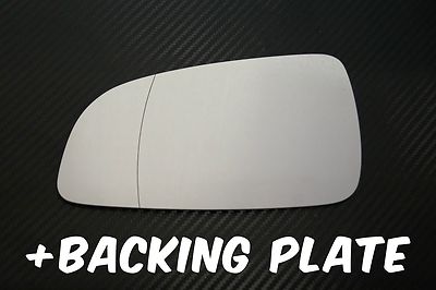 VAUXHALL ASTRA H DESIGN 2004-08 WING MIRROR GLASS WIDE ANGLE + BACK ...