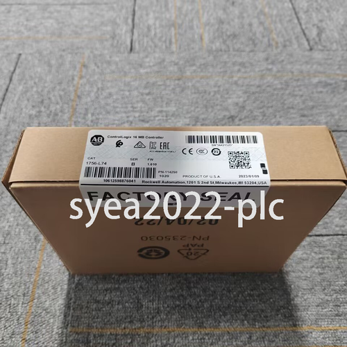 New Factory Sealed AB 1756-L74 Ser B 16MB Controller ControlLogix 5574 ...