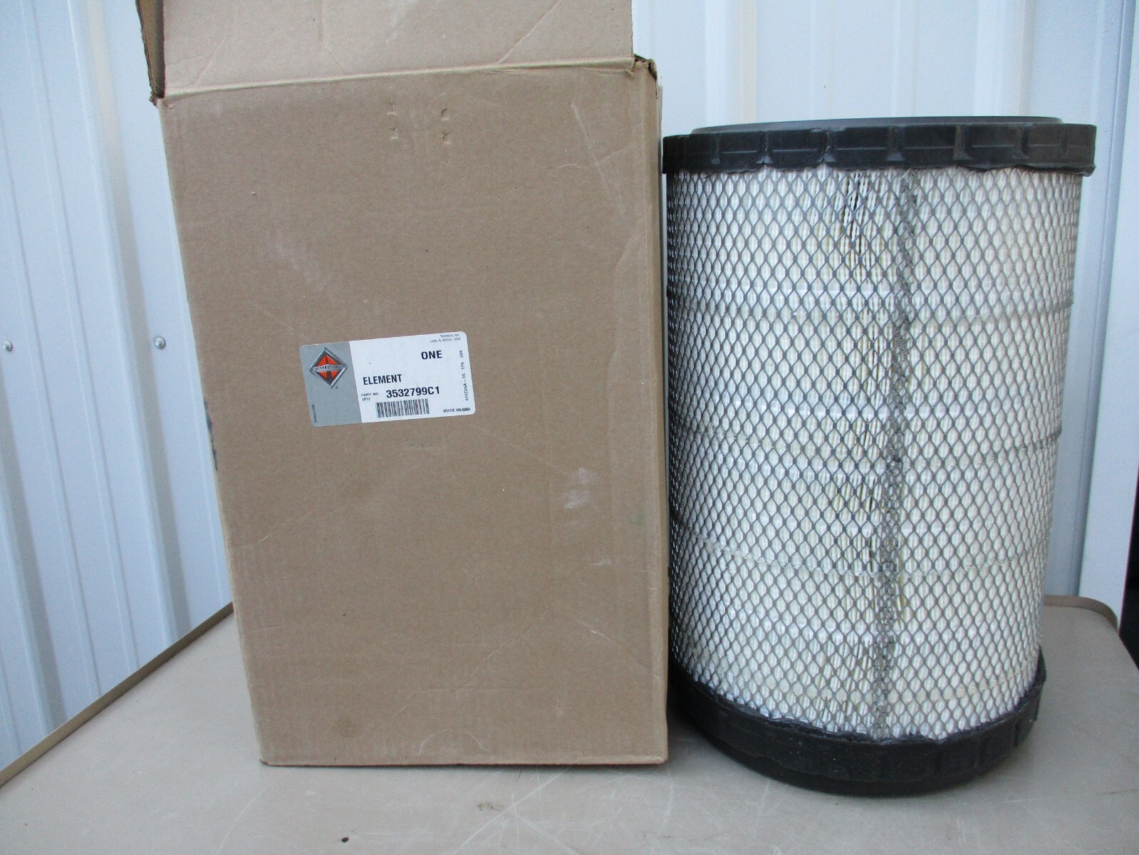 GENUINE OEM International 3532799C1 Element Air Clean Filter FAST ...