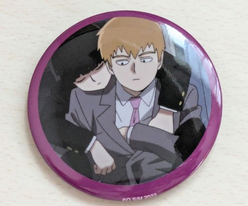 Mob Psycho 100 Button Badge Shigeo Kageyama Arataka Reigen | eBay
