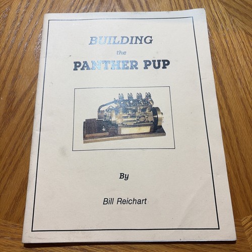 Vintage Building The Panther Pup Engine By Bill Reichart 4 Cylinder 4 ...