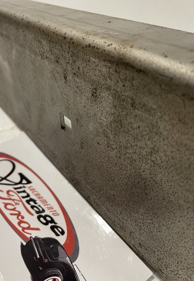 1948-1972 Ford Pickup Rear Bumper F1, F100 Truck Stepside Raw Steel USA ...