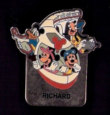 Disney Monorail Disney Pin Mickey Minnie Donald Goofy Name Pin | eBay