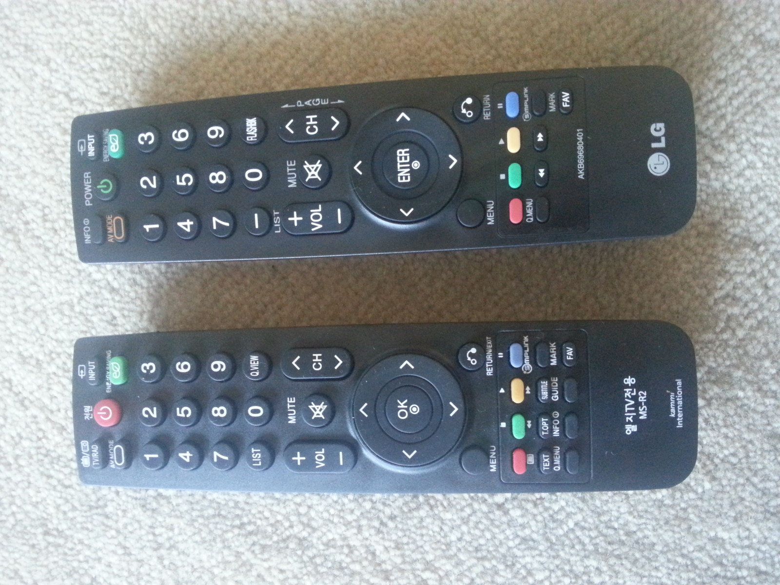 LG TV GENUINE REMOTE CONTROL F0R AKB69680403 (100% compatible ...