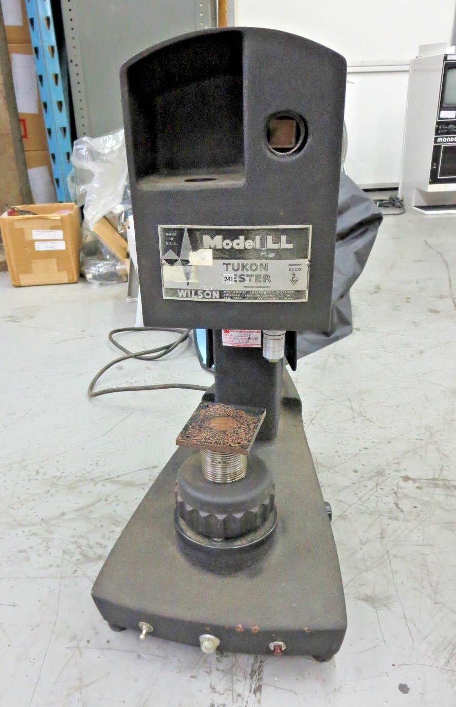 Wilson Tukon Model LL Optical Micro-Hardness Tester | eBay