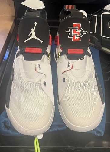 Nike Air Jordan 33 Unreleased Promo Sample PE San Diego St Aztecs Size ...