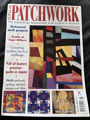 Popular Patchwork Magazine November 2002 | eBay