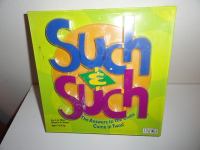 SUCH & SUCH BOARD GAME | eBay
