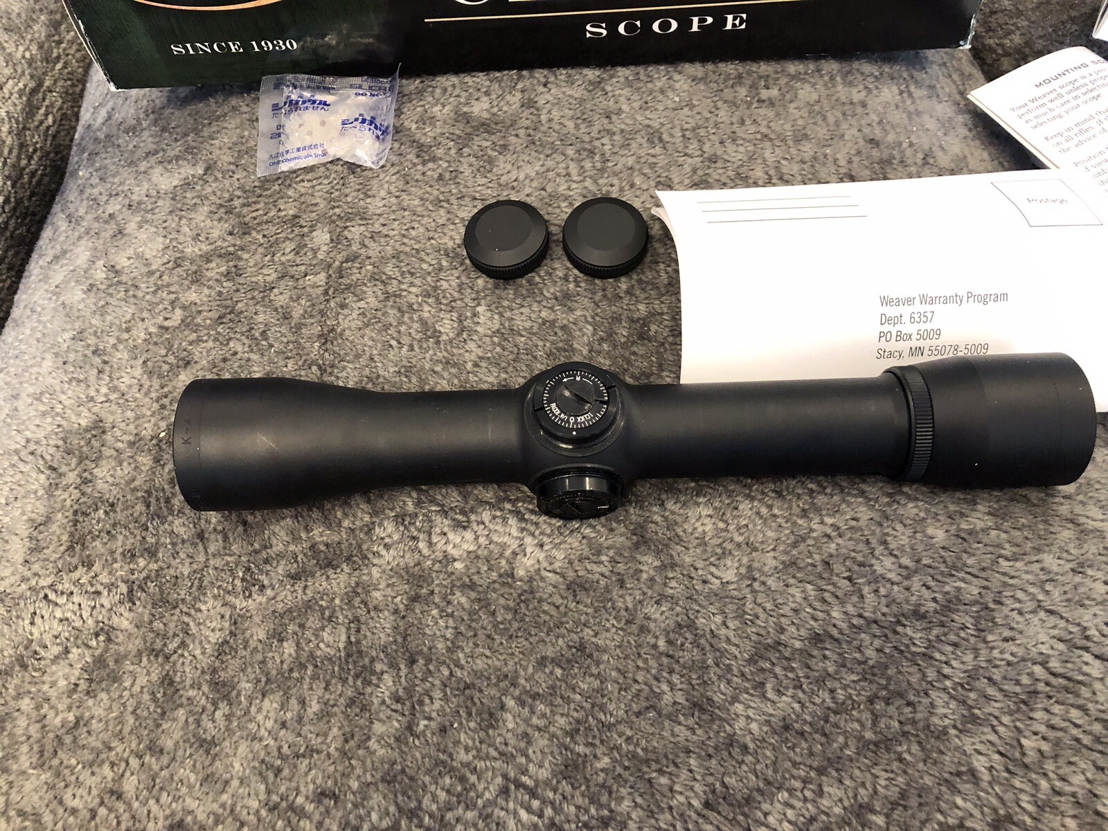 Weaver Scout Rifle Scope, Extended Eye Relief, 4X28 | eBay