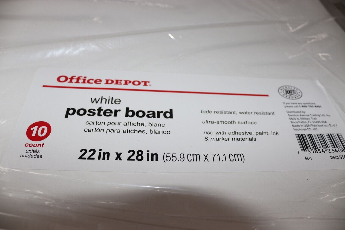 White Poster Board Bulk