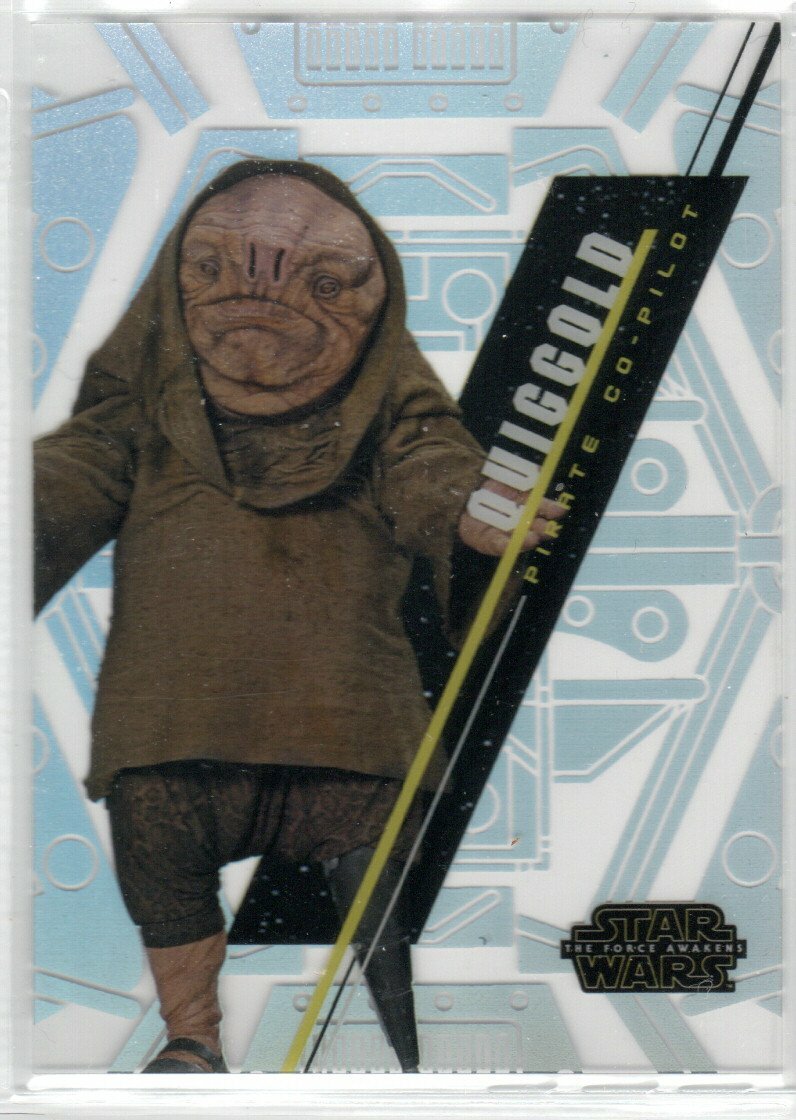 STAR WARS 2016 TOPPS HIGH TEK BASE SW-104 QUIGGOLD FORM 2 PATTERN 1 | eBay