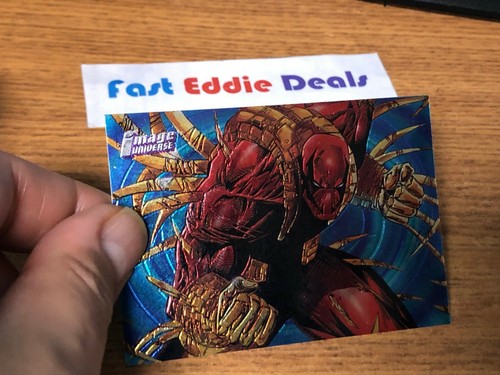 1995 TOPPS IMAGE UNIVERSE CYBER FORCE KILL RAZOR TRADING CARD 74 MARC ...