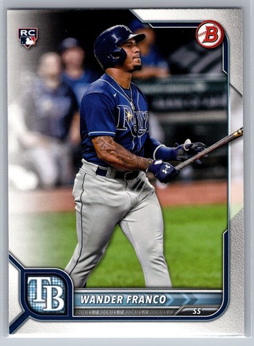 2022 Bowman Wander Franco Rookie #12 Tampa Bay Rays | eBay