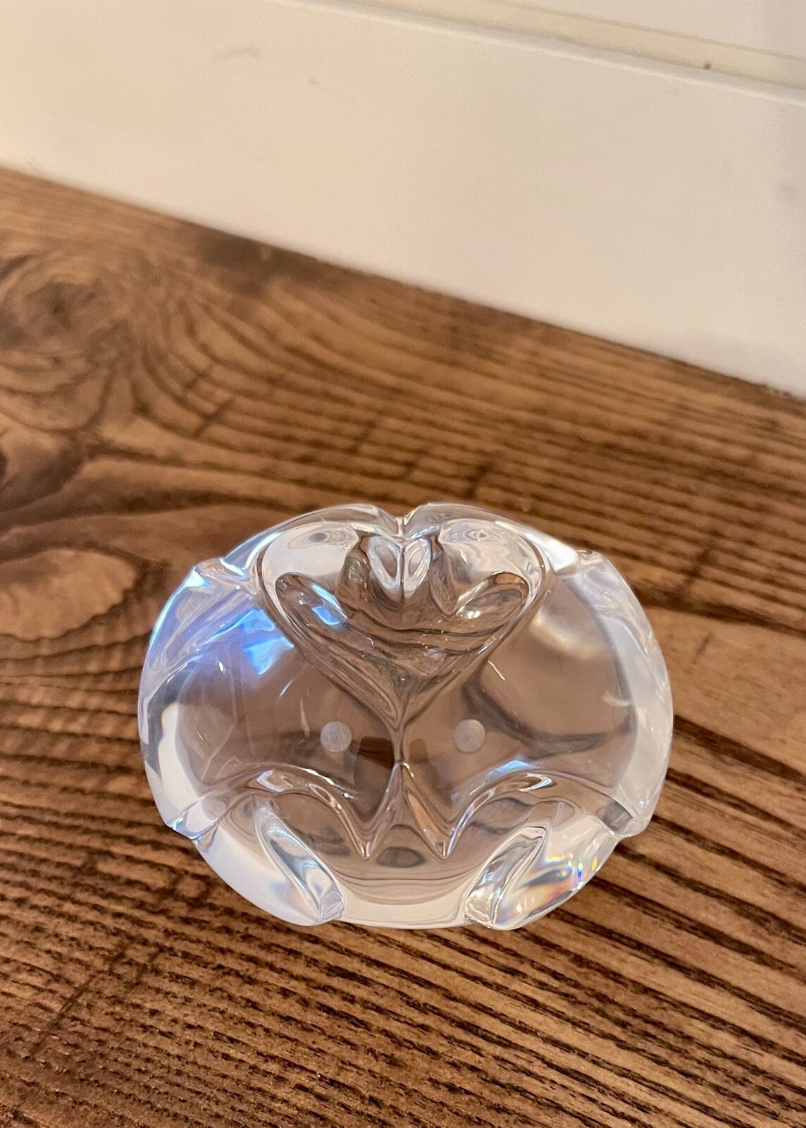 Steuben-Bernard Wolff for Steuben Turtle Dove 'Love Object' Paperweight ...