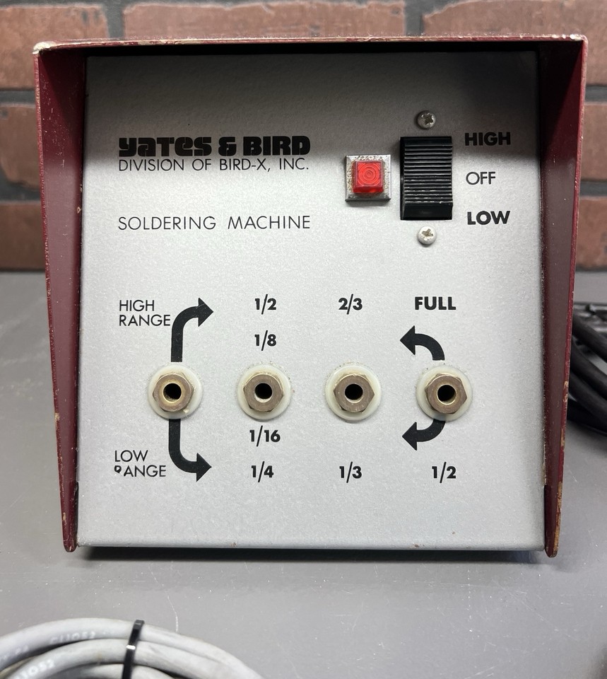 Yates + Bird soldering machine Bird-X Commercial Equipments Welding ...