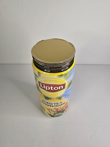 Lipton Iced Tea Unsweetened Glass Jar Made From Real Tea Leaves, Makes ...