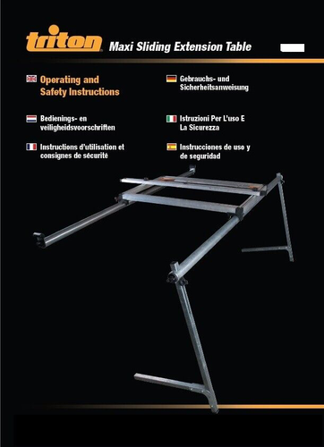 Triton Maxi Sliding Extension table ETA200a | eBay Australia