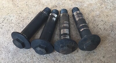 GENUINE OEM TORO 614650 SHOULDER BOLT RECYCLER WHEEL BOLT Set Of 4 | eBay