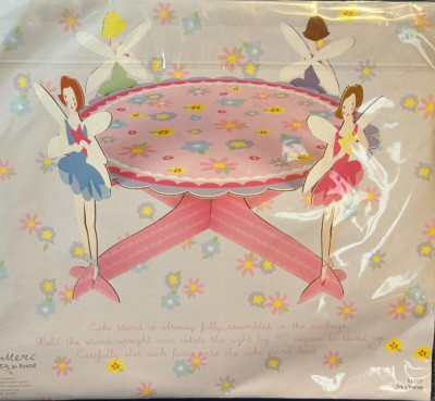 Meri go Round Fairy Wishes Pop-Up Cake Stand & 24 Fairy CupcakeToppers ...