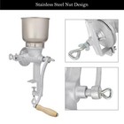 Hand Crank Grain Mill Table Clamp Manual Corn Grain Grinder for Wheat ...