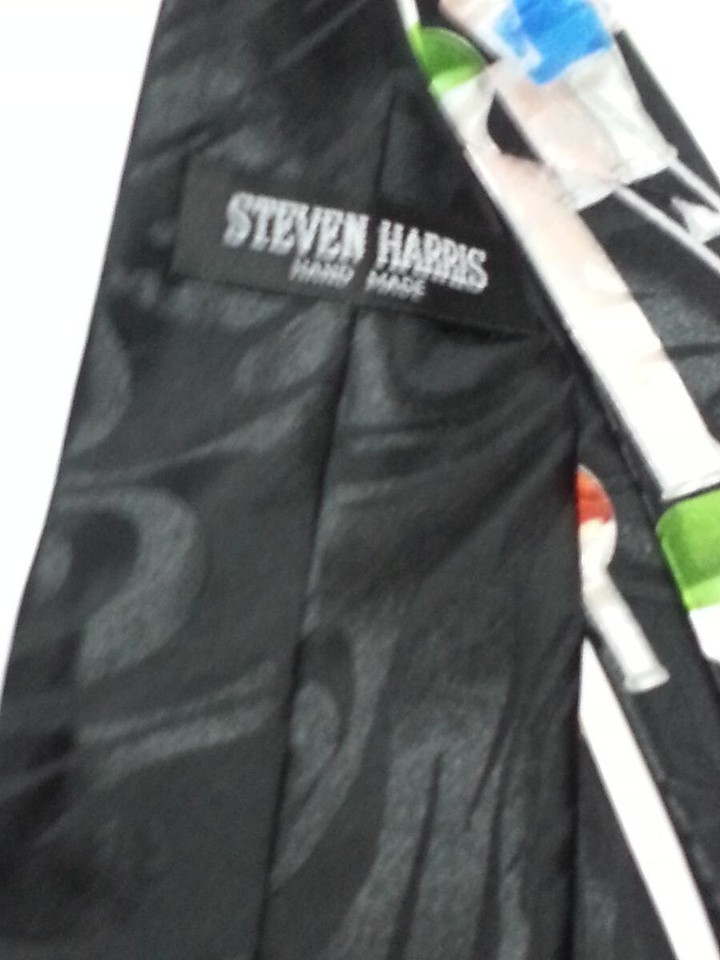 Steven Harris Men Dress Neck Tie Chemistry Theme 3.5" wide 59" long ...