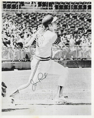 JOE RUDI Autographed Signed 8 x 10 Vintage Baseball Photo Oakland A's ...