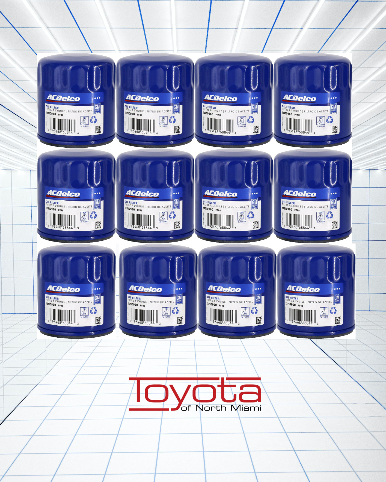 AC-Delco PF48 - cross reference oil filters | oilfilter-crossreference.com