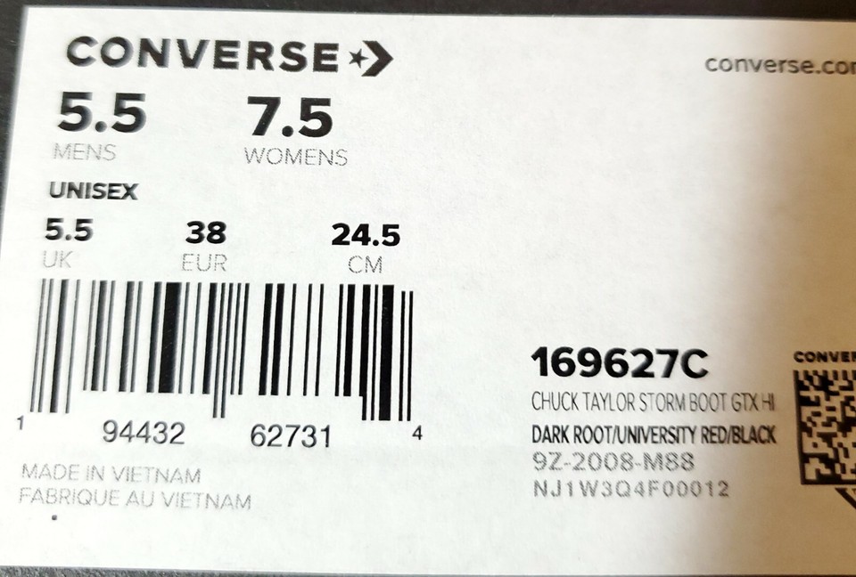 Converse Chuck Taylor Storm Boot GTX Hi 'Photon Dust' Unisex (M5.5 =W7 ...