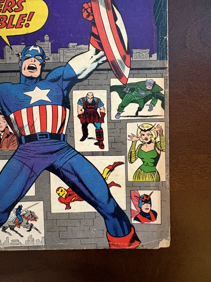 Avengers #16 (1965) Marvel Silver Age Key New Lineup Issue Captain ...