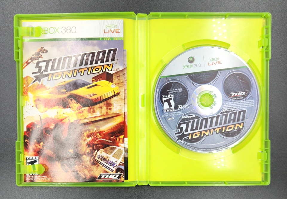 Stuntman Ignition Xbox 360, w/ manual, Free Shipping 752919550090| eBay