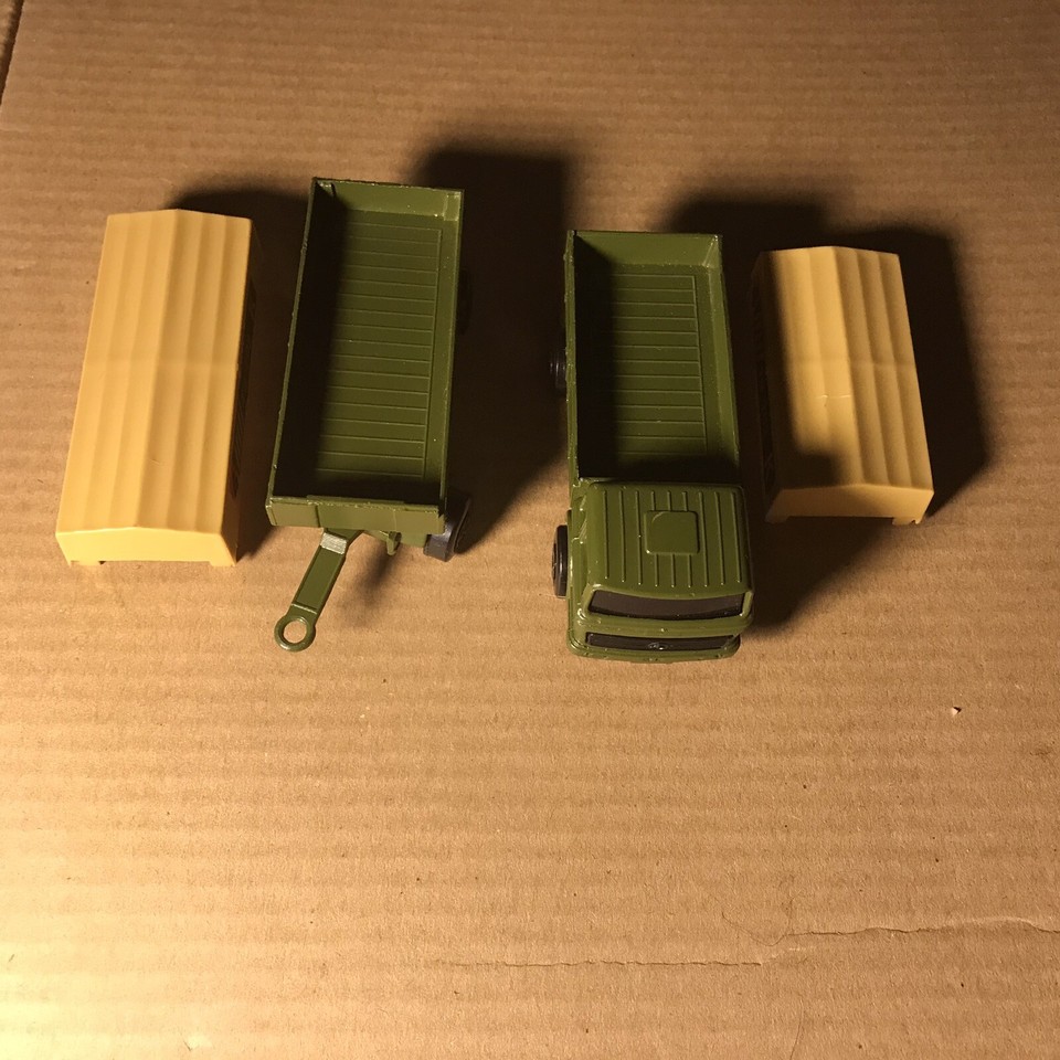 MATCHBOX TRANS. S/F NO. 1-A MERCEDES TRUCK & TRAILER VHTF EXCELLENT ...