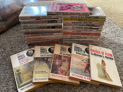 Vtg Richard S Prather PB | Shell Scott Novels | You Choose | Shipping ...
