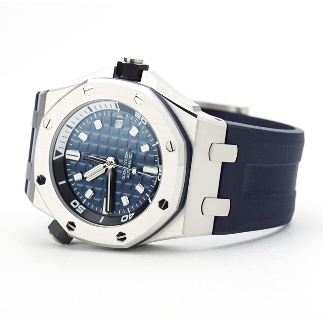 Audemars Piguet Royal Oak Offshore Blue Unisex Adults Watch - 15720ST ...