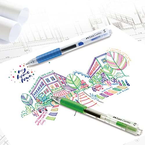 Gel Pen Fast Gel 0.7 Wallet Of 6 | eBay