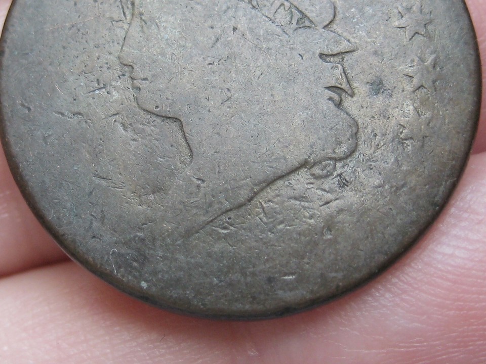 1810 Classic Head Large Cent Penny- Normal Date, About Good Details | eBay