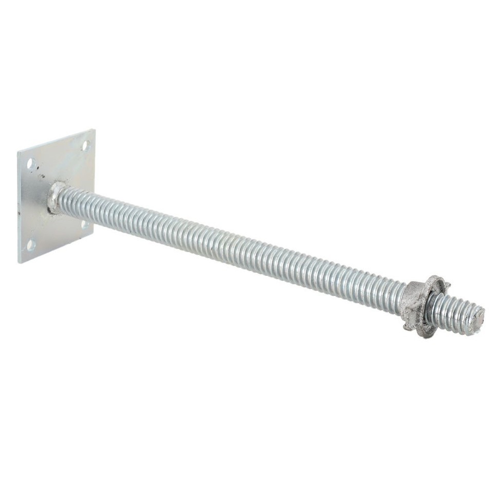 4 Adjustable Leveling Solid Screw Jack W/ Base Plate For Baker-Style ...