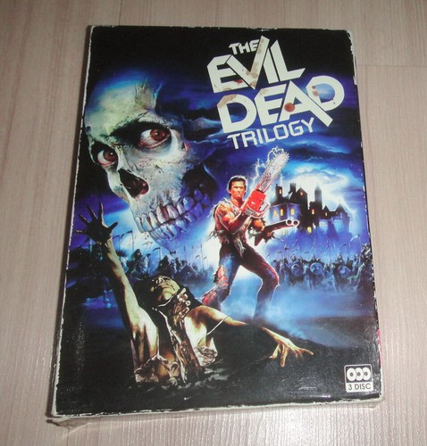 The Evil Dead Trilogy Boxset Sam Raimi Movie Bruce Campbell Thailand ...