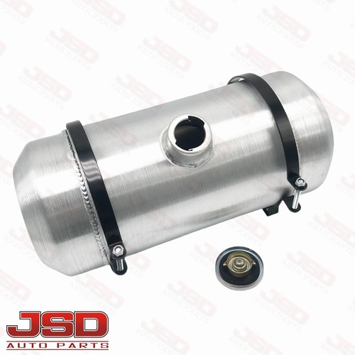 ♦Round Fuel Tank 3.9 Gallon 8x18 Aluminum Spun 1/4 NPT Gas Tank Cell ...