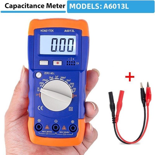 Handheld Digital Meter Capacitor Tester Checker Diagnostic-Tool LCR ...