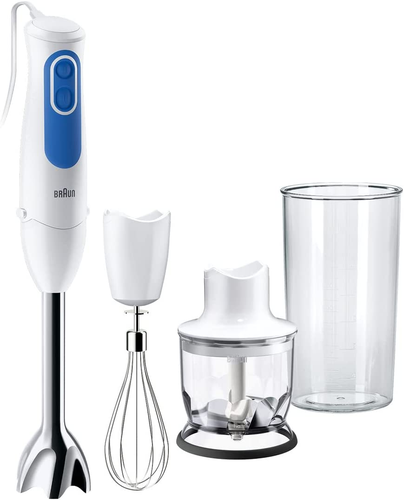 Braun Multiquick 3 MQ3025 Hand Blender, 2 Speeds, Splash Control ...