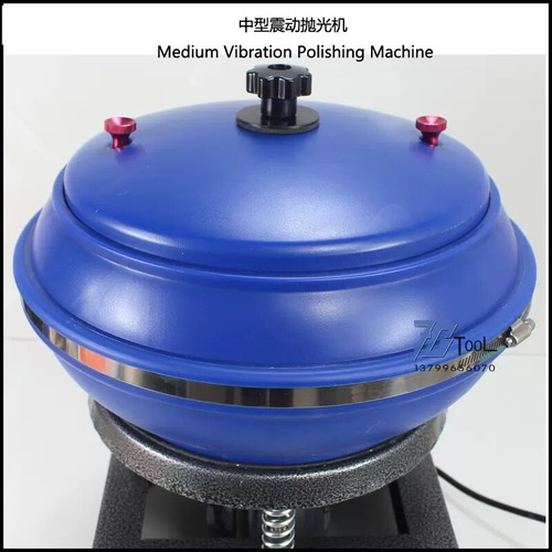 5L Vibratory Tumbler Jewelry Vibration Polishing Bucket Polishing Drum ...