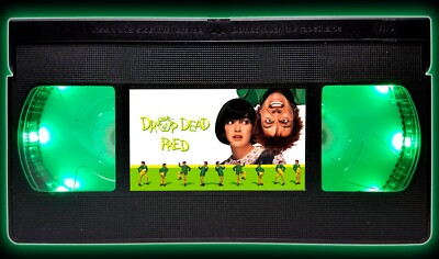 Drop Dead Fred - Retro VHS Lamp +Remote Control - 80s 90s Comedy Phoebe ...