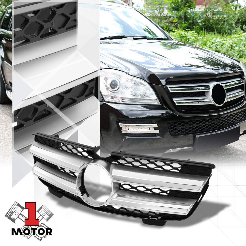 OE Style Diamond Mesh Front Grille for 07-12 Mercedes GL320/GL350/GL450 ...