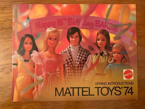 MATTEL TOYS 1974 SALESMAN'S DEALER CATALOG - SPRING INTRODUCTIONS | eBay