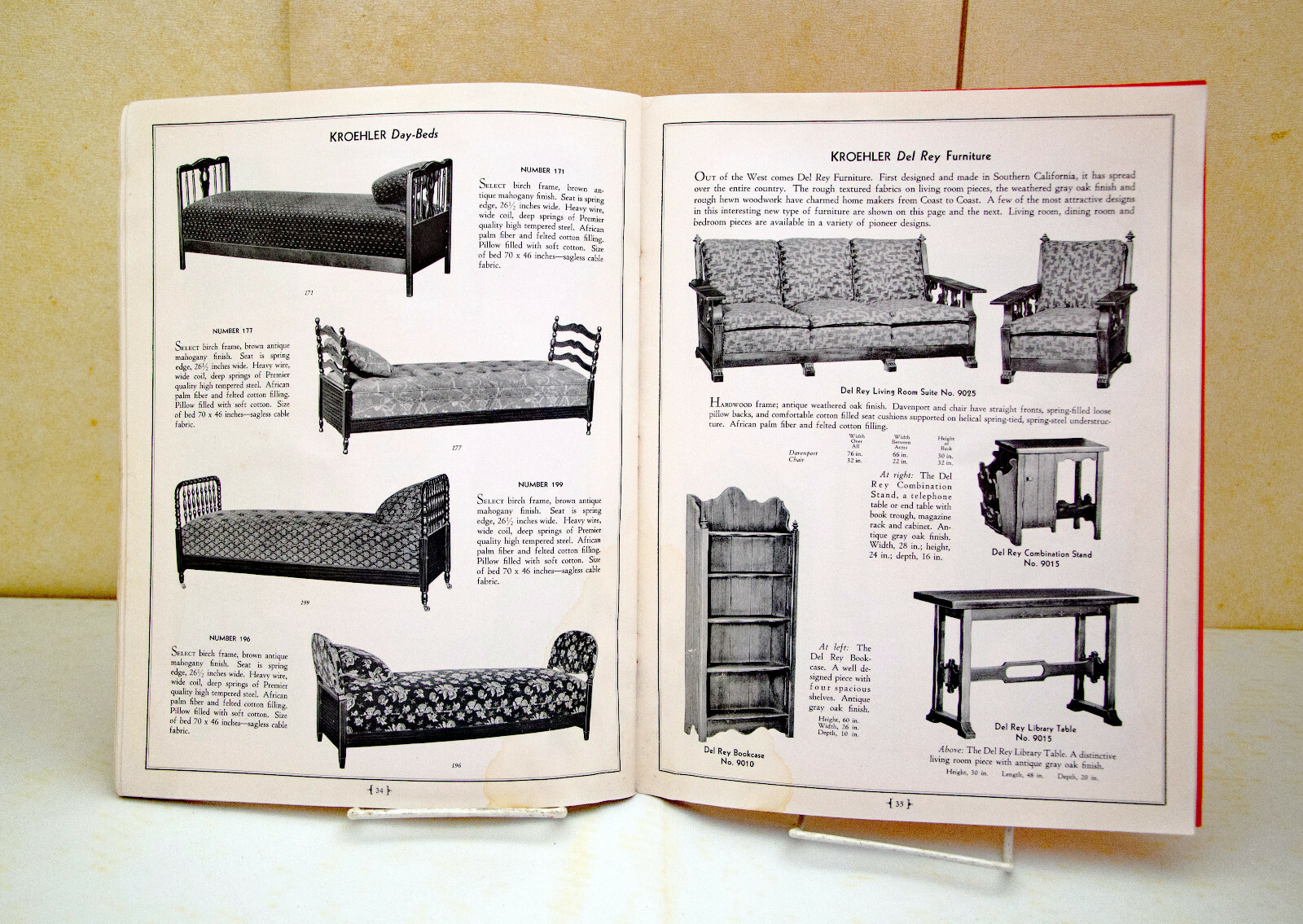 Pair of Vintage Kroehler Furniture Catalogs from 1929 & 1931 | eBay