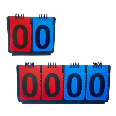 Flip Score Board Scorekeeper Score Counter for Football Badminton ...